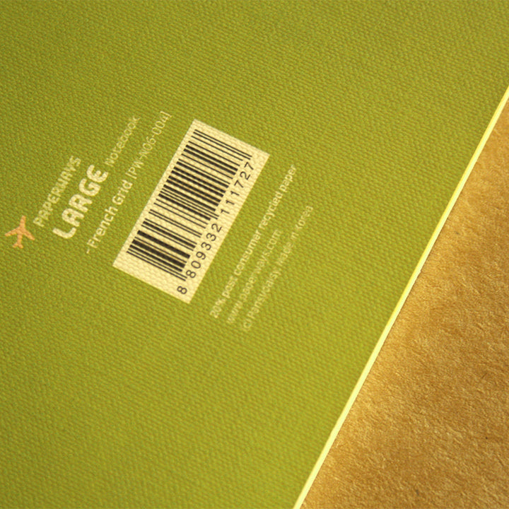PAPERWAYS LARGE NOTEBOOK - FRENCH GRID – Pansydaisy's