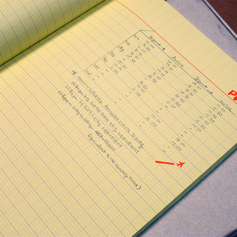 PAPERWAYS LARGE NOTEBOOK - FRENCH GRID – Pansydaisy's